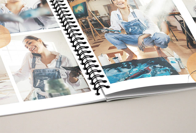 Photo Book Portrait in A5 or A4 sizes | FlexiLivre